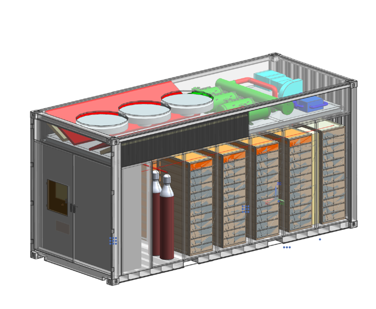 Prototype Hybrid Cells Battery System | ADNOC Center of Excellence / ADRIC